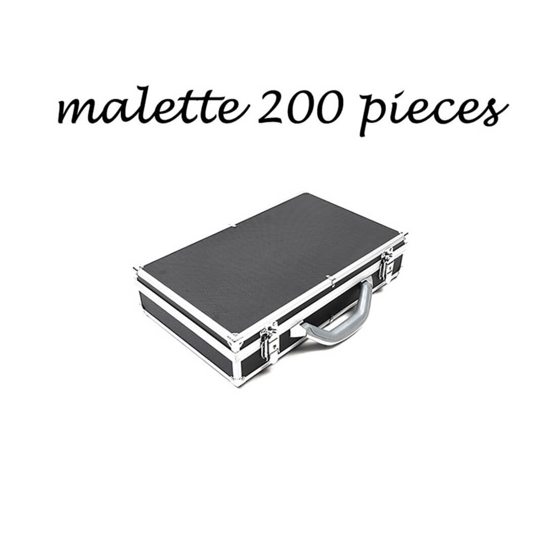 Mallette numismatique - rouge - France Détecteur