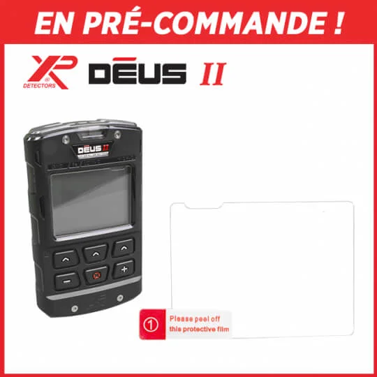 Protection écran XP - Télécommande Deus 2 - France Détecteur